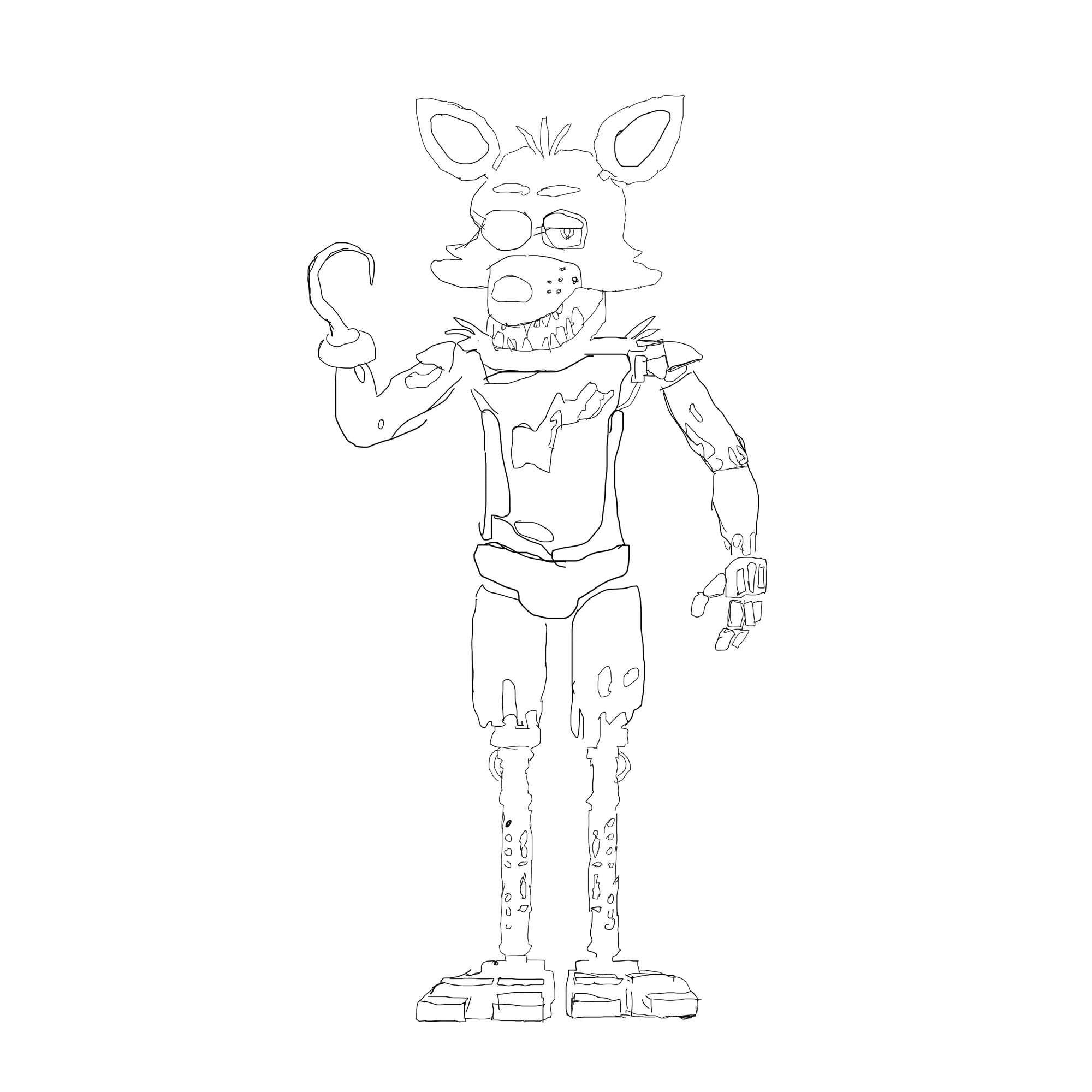 Tracing of foxy | Fandom