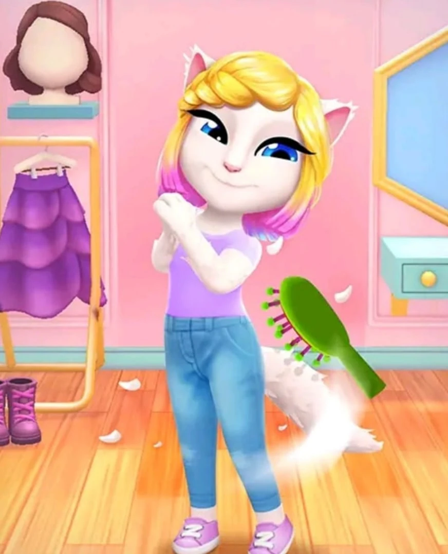 This is from the future " My Talking Angela 2" | Fandom