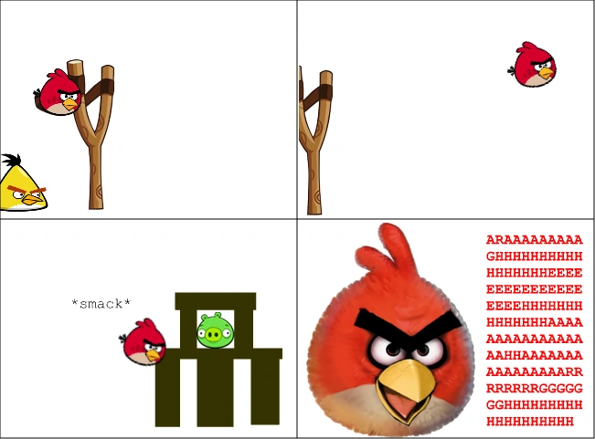 angrybirds rage comic | Fandom