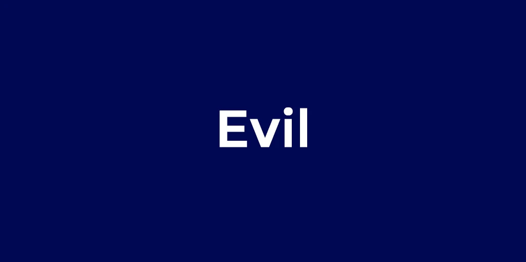 What color is evil? | Fandom