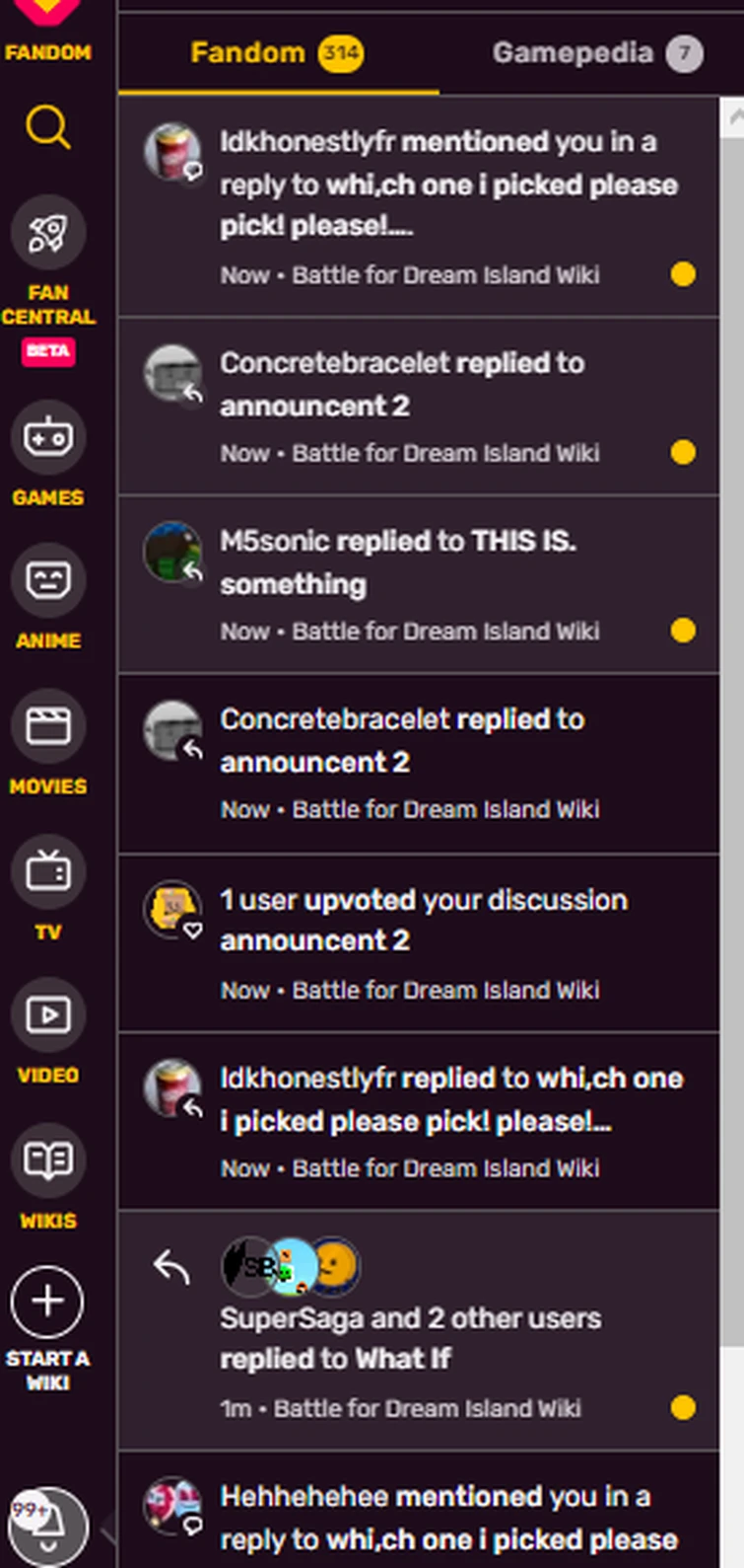 why the fortress did i wake up with 11 notifications | Fandom