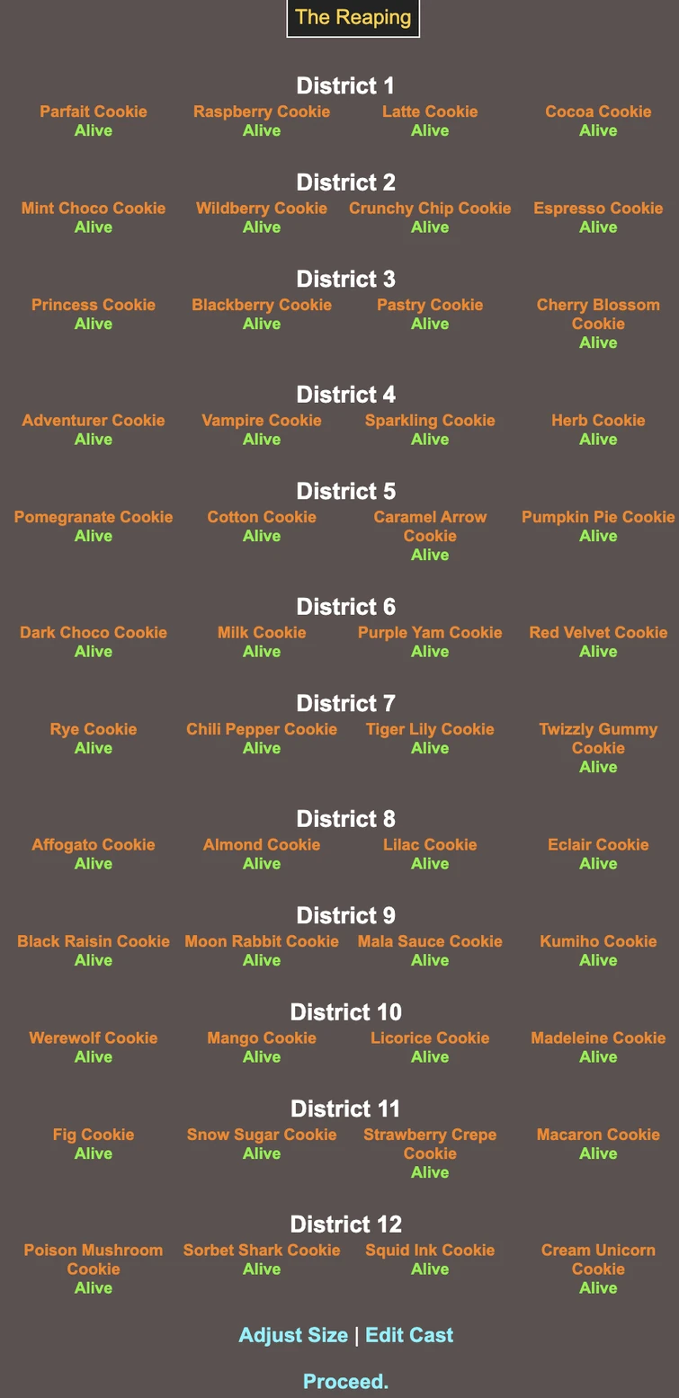 Cookie Run: Hunger Games | Fandom