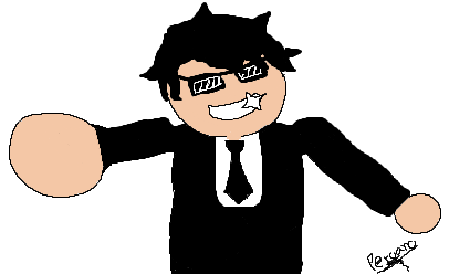 A draw of my Avatar (and OC) from roblox (Made in paint) | Fandom