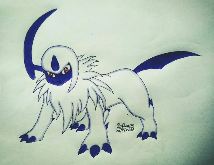 Pokémon Artwork (Absol) | Fandom
