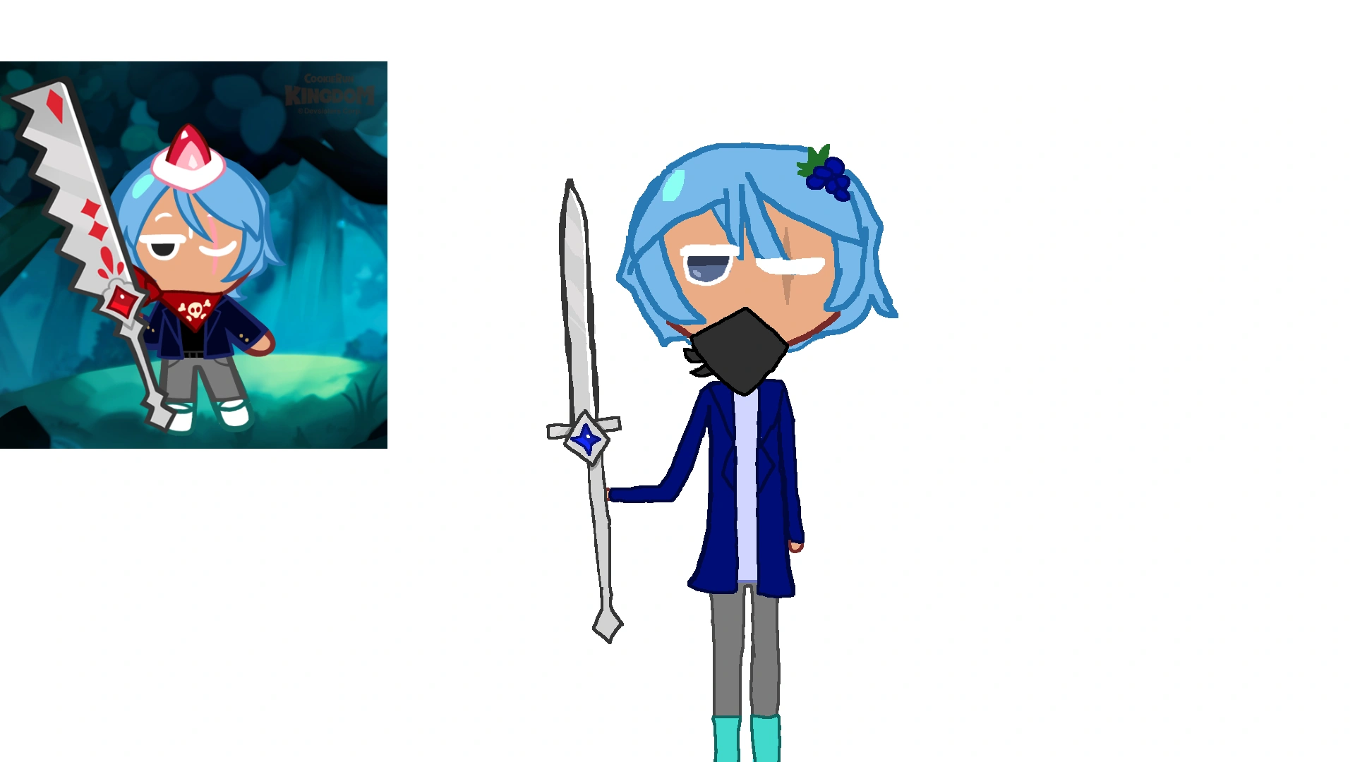 Blue raspberry assassin cookie (oc) | Fandom