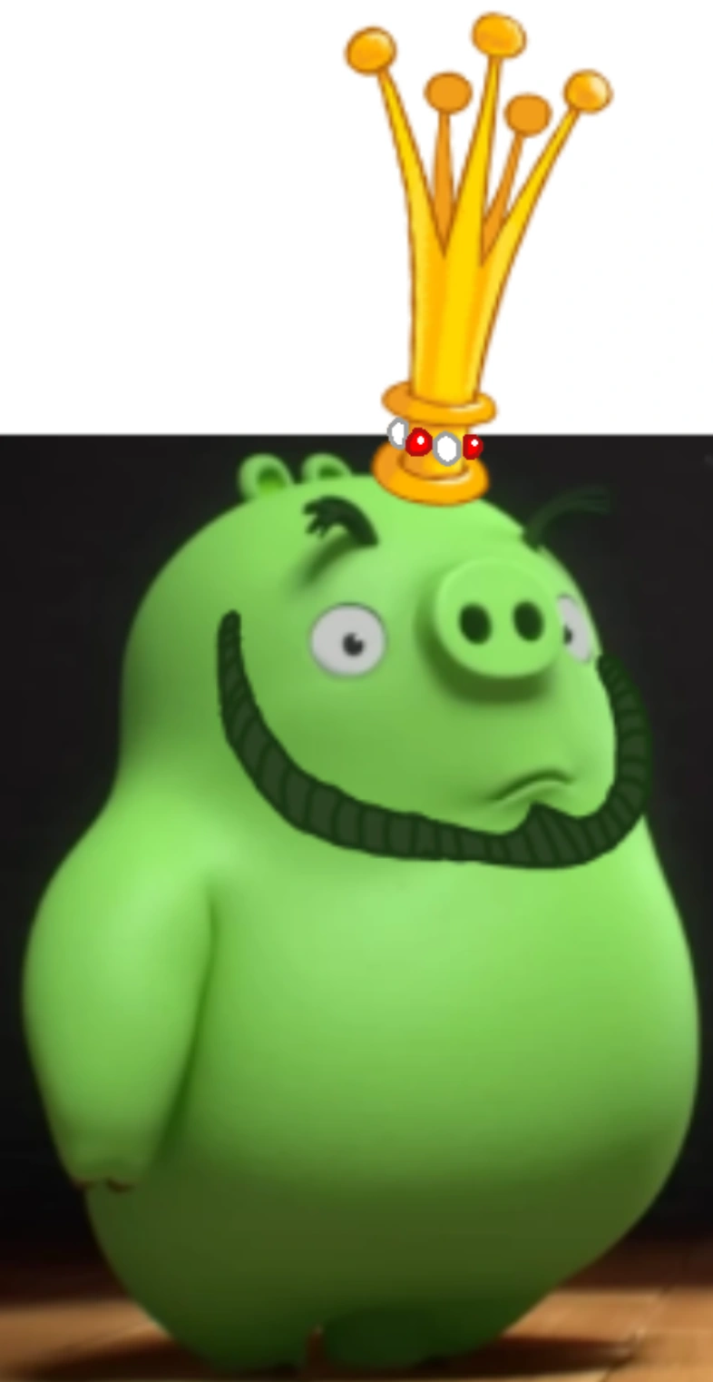 Leonard (with crown) in Piggy Tales: Third Act | Fandom