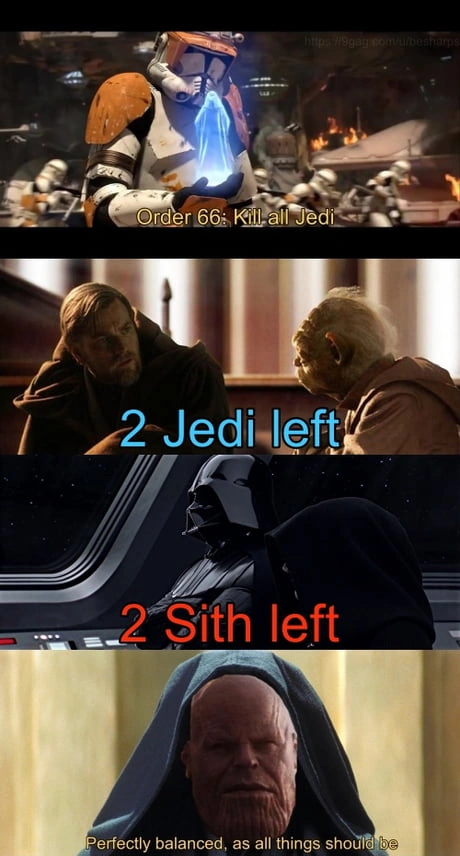 I think Anakin bring balance to the force | Fandom