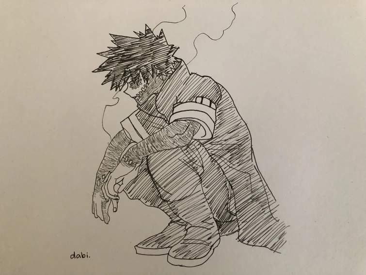 dabi sketch | Fandom