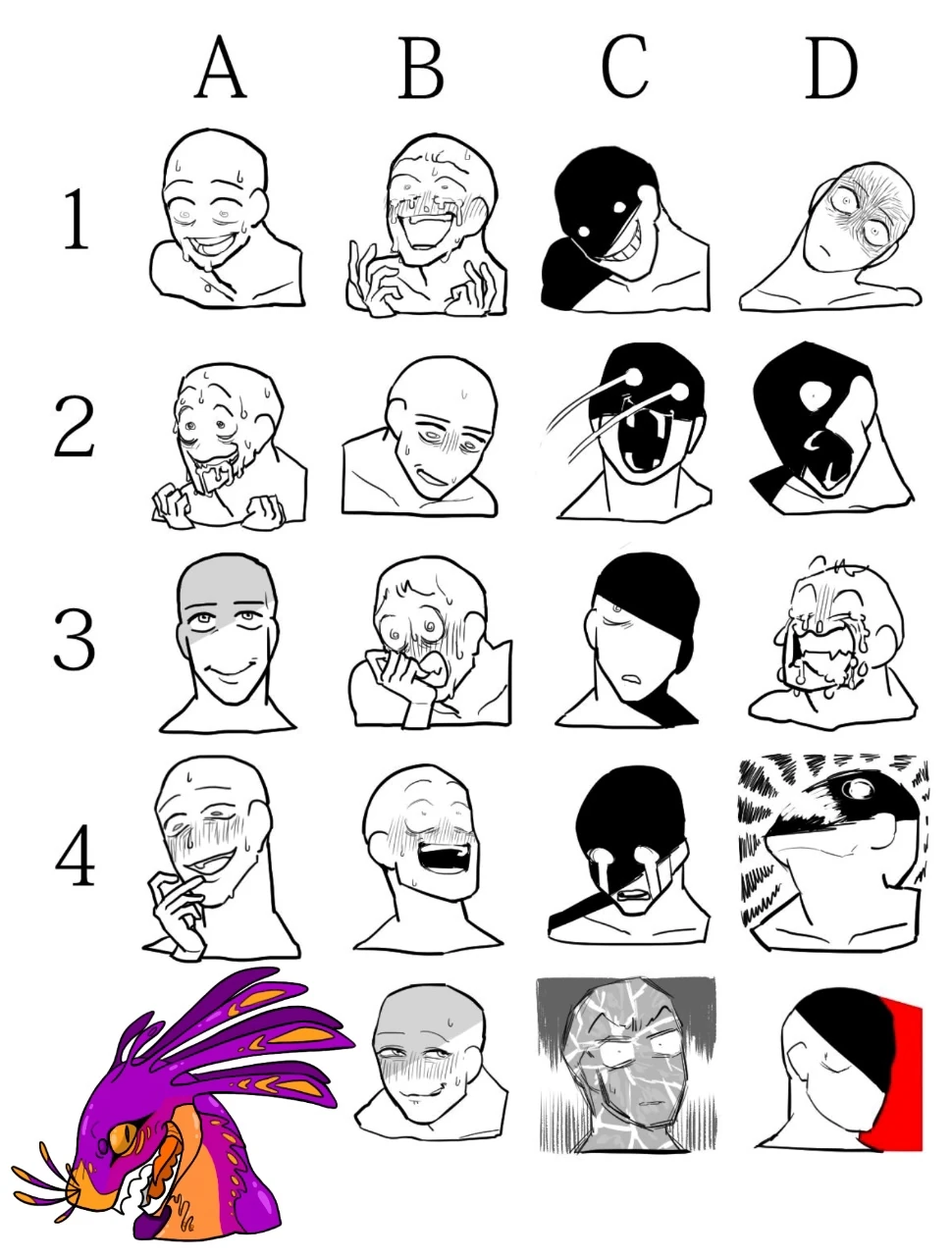 Expression chart No.1! | Fandom