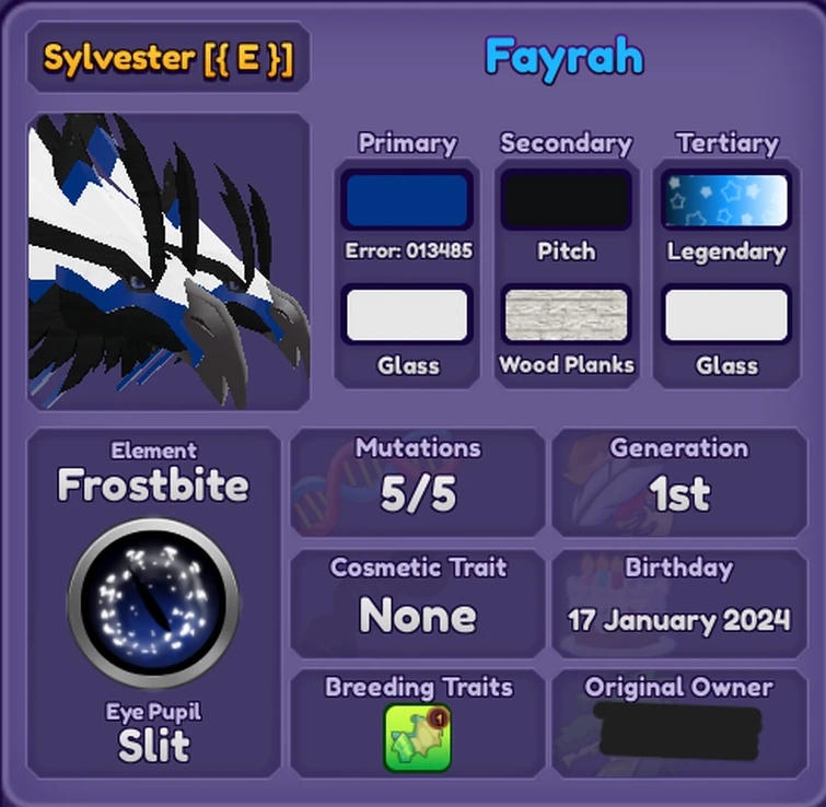 Swapping my 1/3 Morpho Error [1/3 Woodplanks] Fay for a 1/3 Black Error Fay! | Fandom