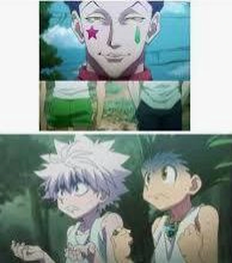Killua and gon: I always feel like somebody's watching me.... | Fandom