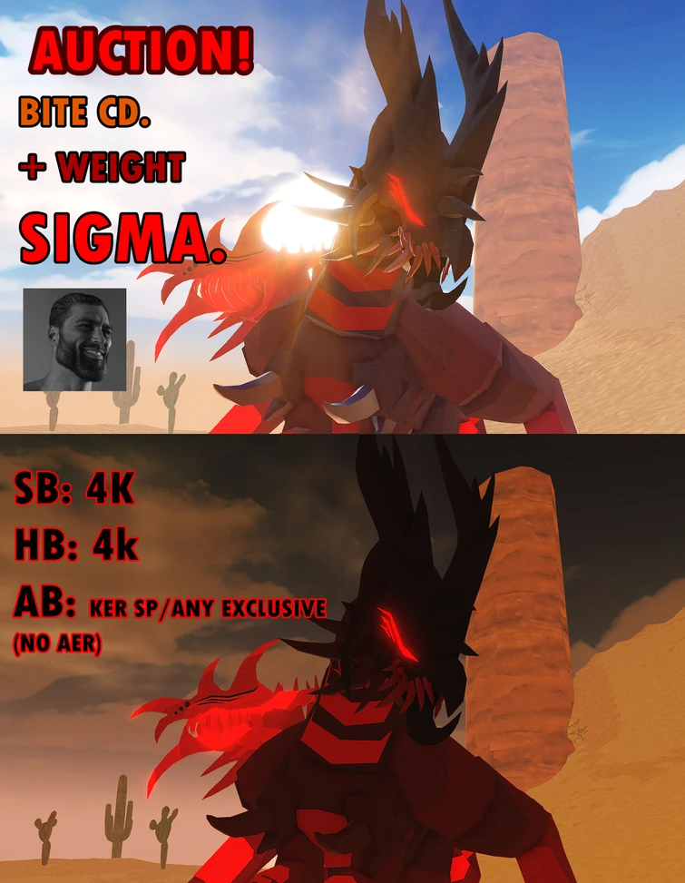 Auctioning a Male GLIMMER + Bite cd. + Weight traits Sigma/Sigmatox ...