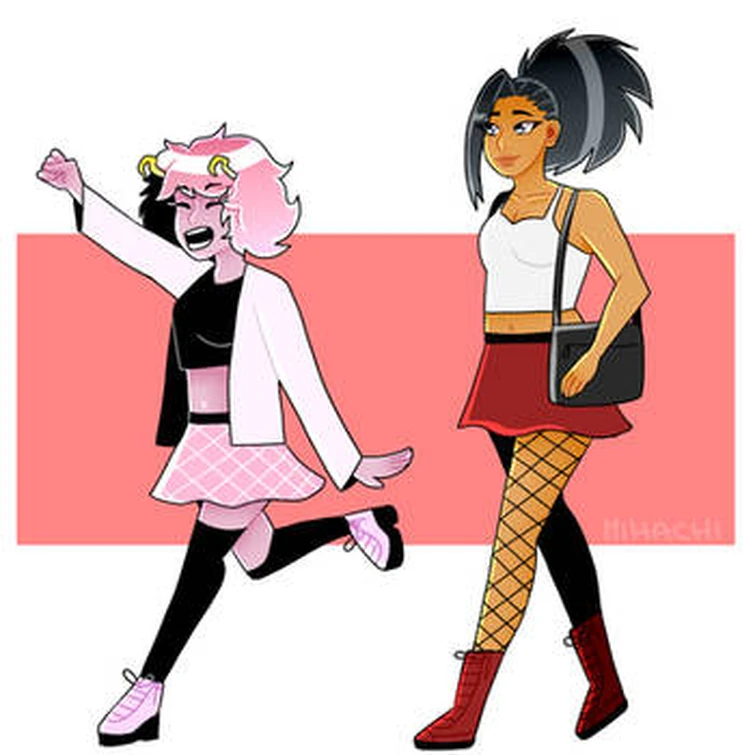 someone give me momo x Mina art- please- | Fandom