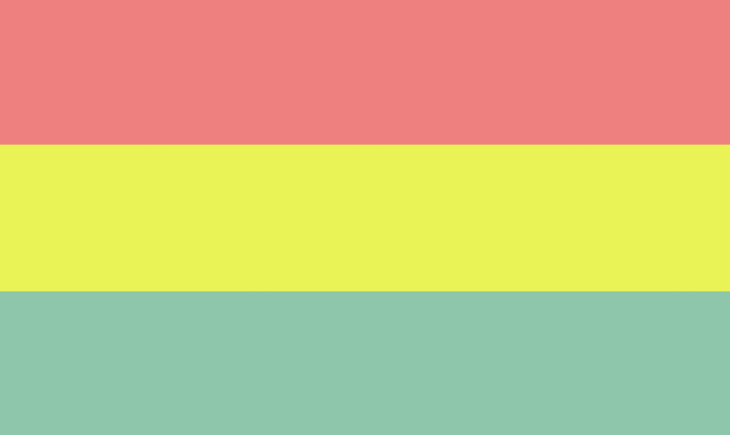 pan flag color picked from the conch street trio | Fandom