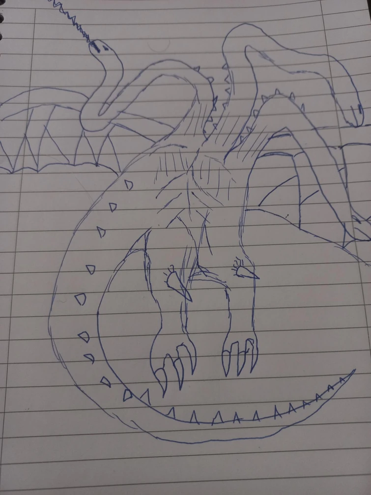King Ghidorah Drawing | Fandom