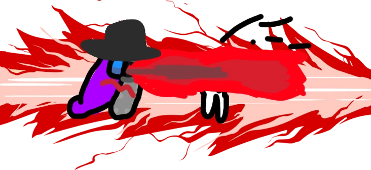 RHM shooting his laser on his victim fanart | Fandom