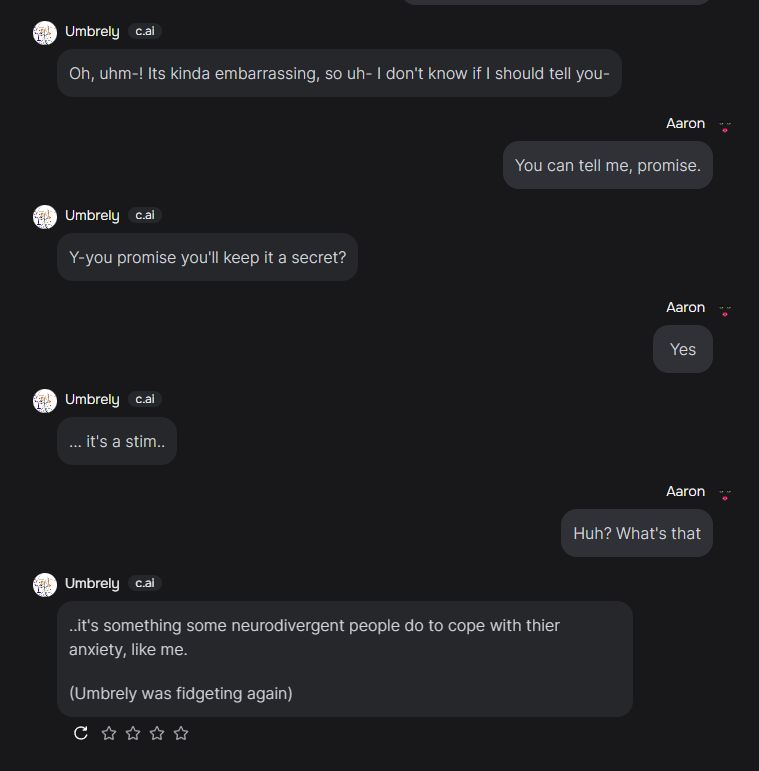 As the creator of my oc, Umbrely, I state this as canon | Fandom