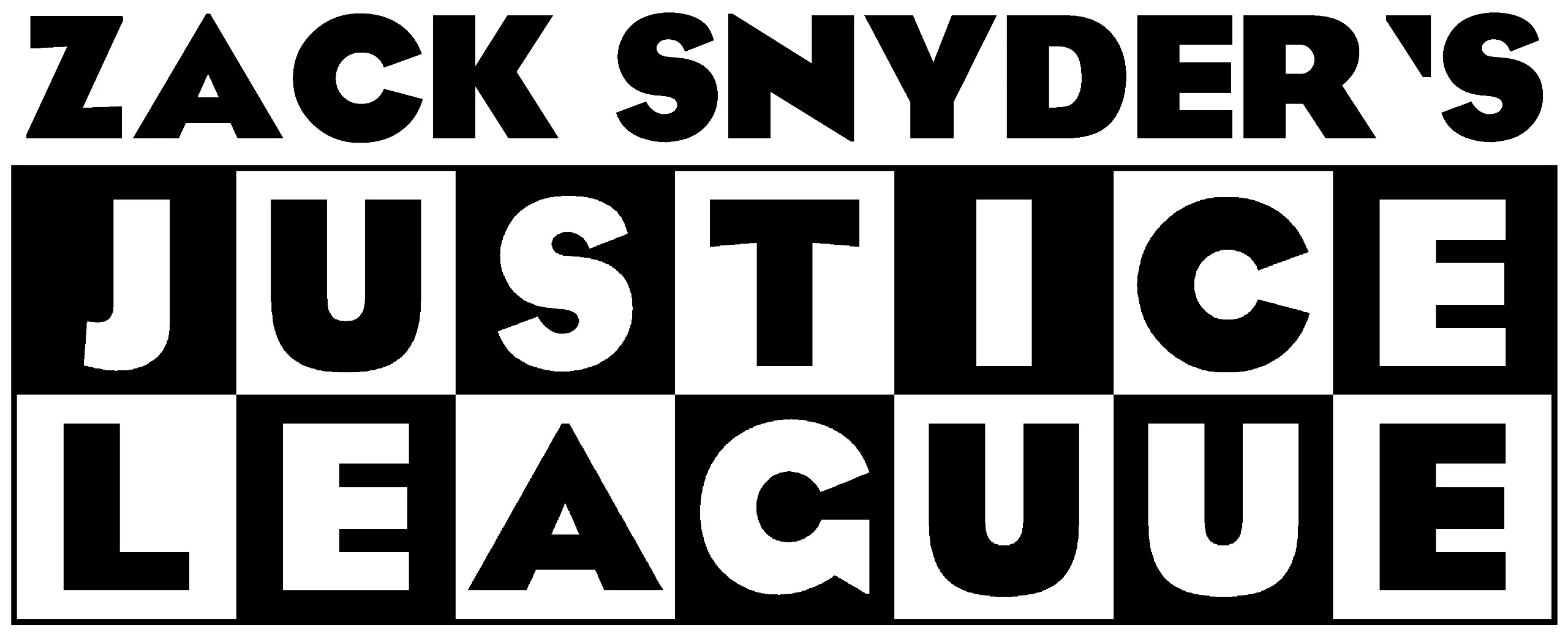 Zack Snyder's Justice League Logo in the Style of the Cartoon Network ...