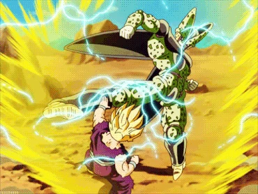 Gohan Ssj2 Vs Cell Gif