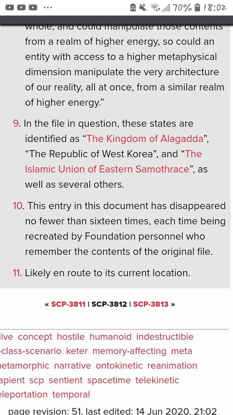 TOAA vs SCP-3812 | Fandom