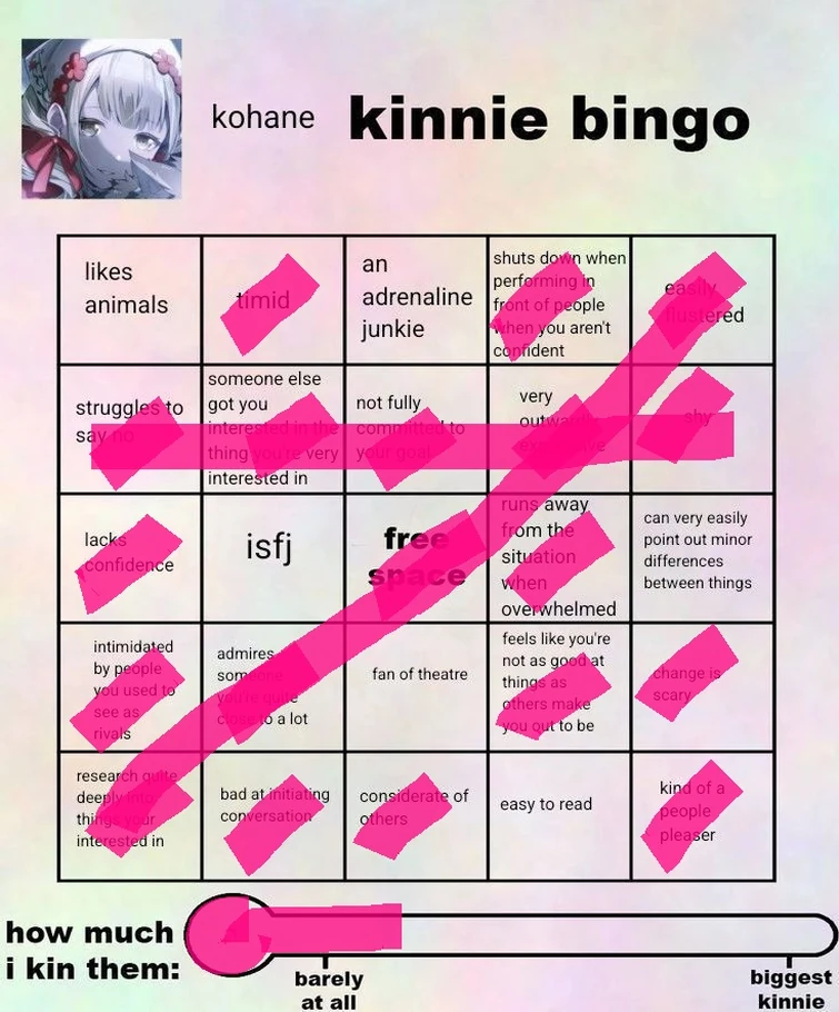 redid pjsk kin bingoes of the main characters | Fandom