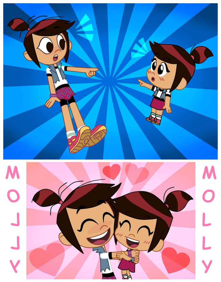 Molly McGee pointing at Molly McGee | Fandom