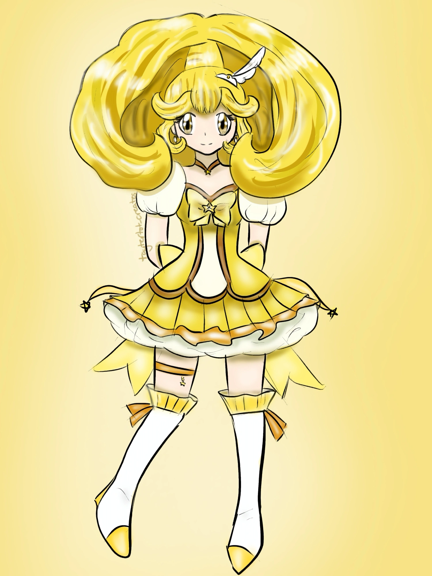 Cure Peace as a 90s magical girl?? | Fandom