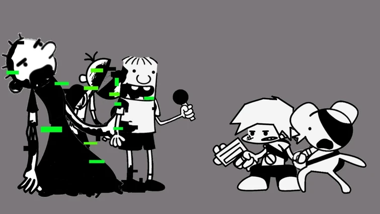 FNF X Pibby Concept Song || Vs Greg, Rodrick and Rowley - Sociopath ...