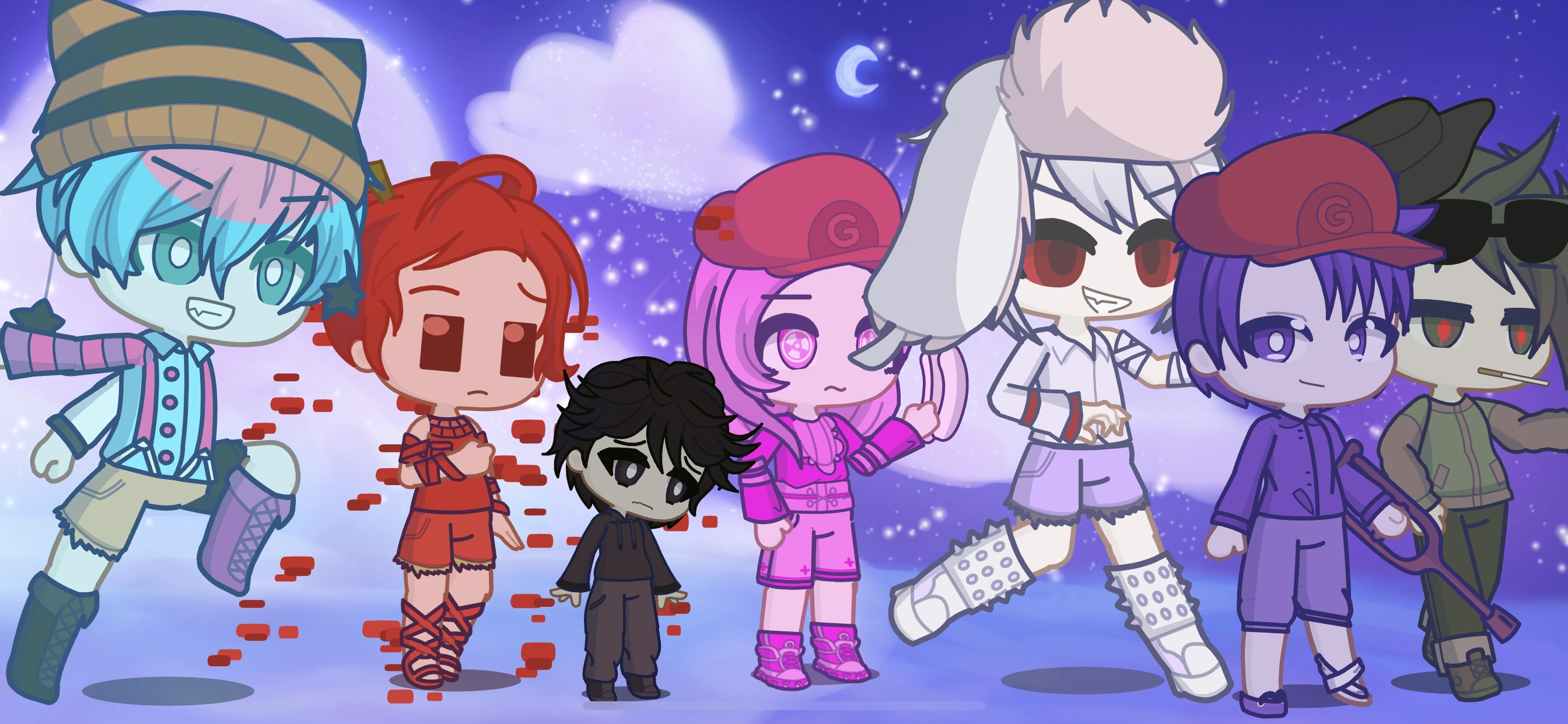 Making Even More Humanized Element Lore Characters in Gacha Life 2 (Zr ...