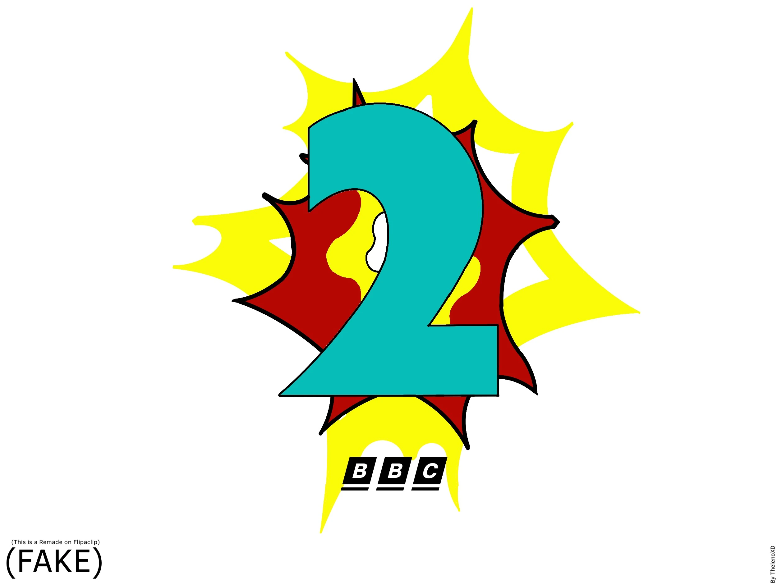 Here a frame of BBC2 Pop Art beupgraded on Flipaclip (Just a handmade ...