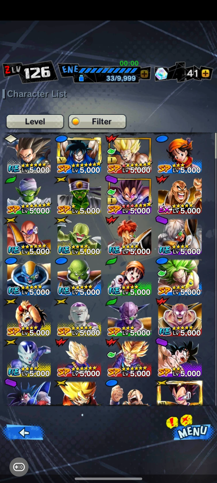 Dragonball Legends, all characters I have | Fandom