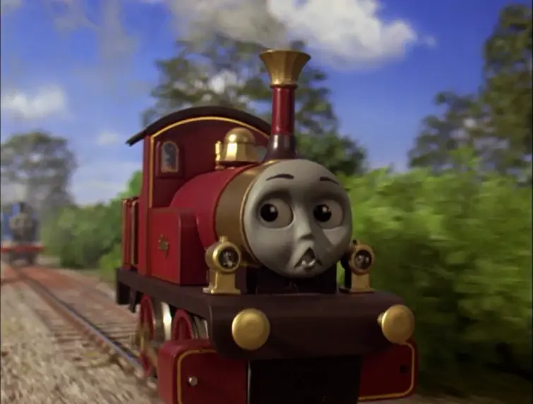 in case your wondering why thomas is in the chase is because, he is ...