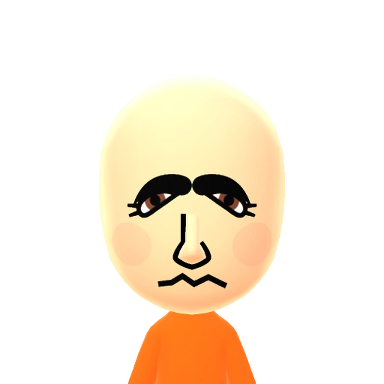 Can you show me your top 3 Least favorite miis bald & sad? | Fandom
