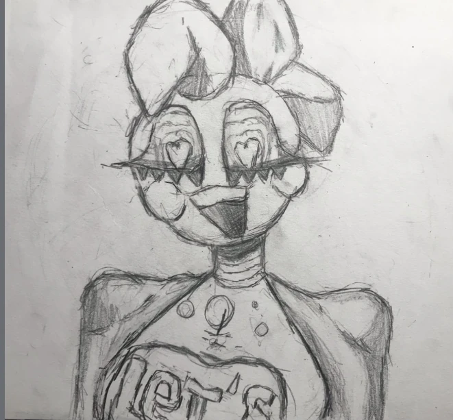 Toy Chica Fnaf art (plz liek) | Fandom