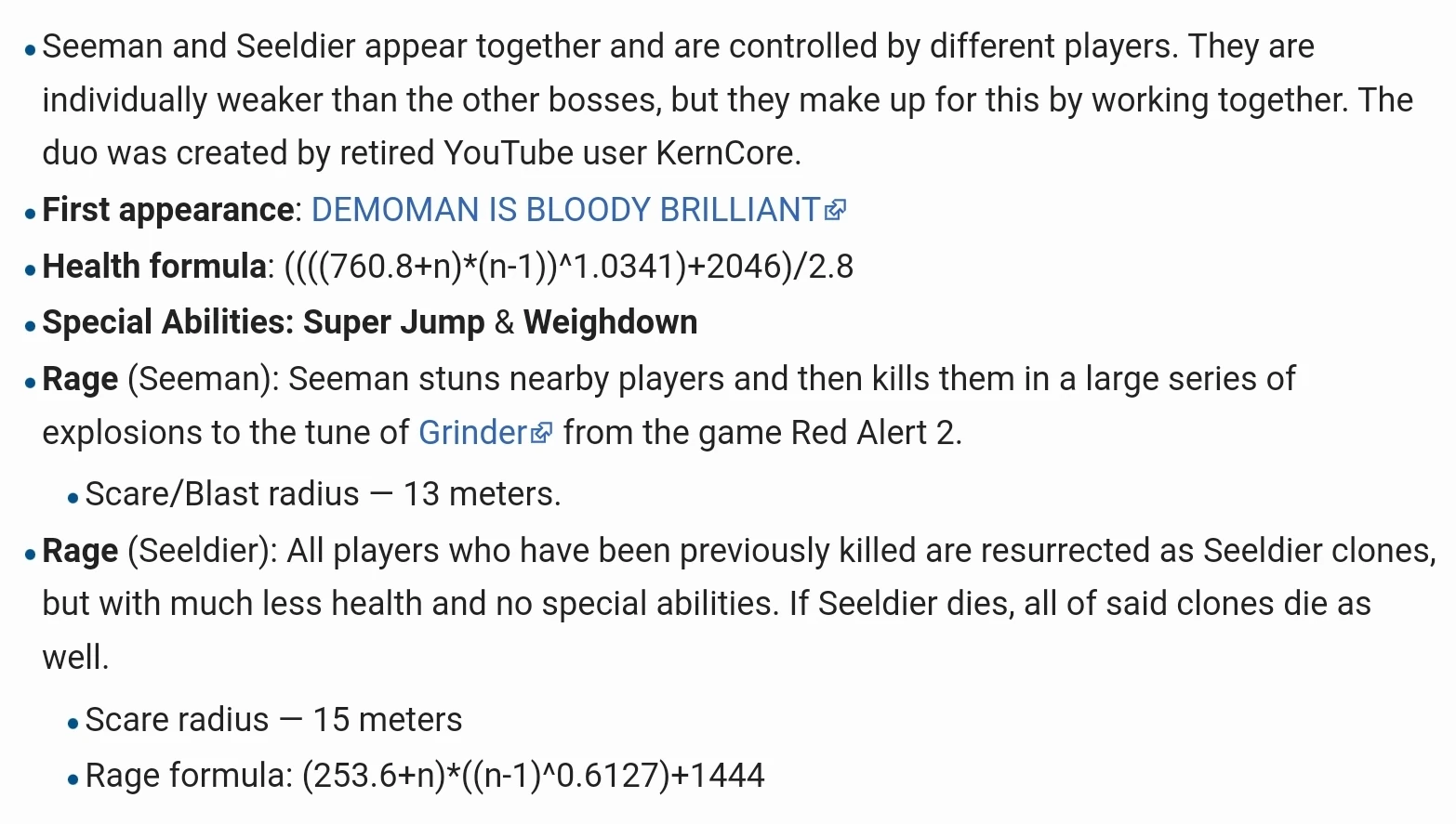 Seehilator & Seeper if they were good | Fandom
