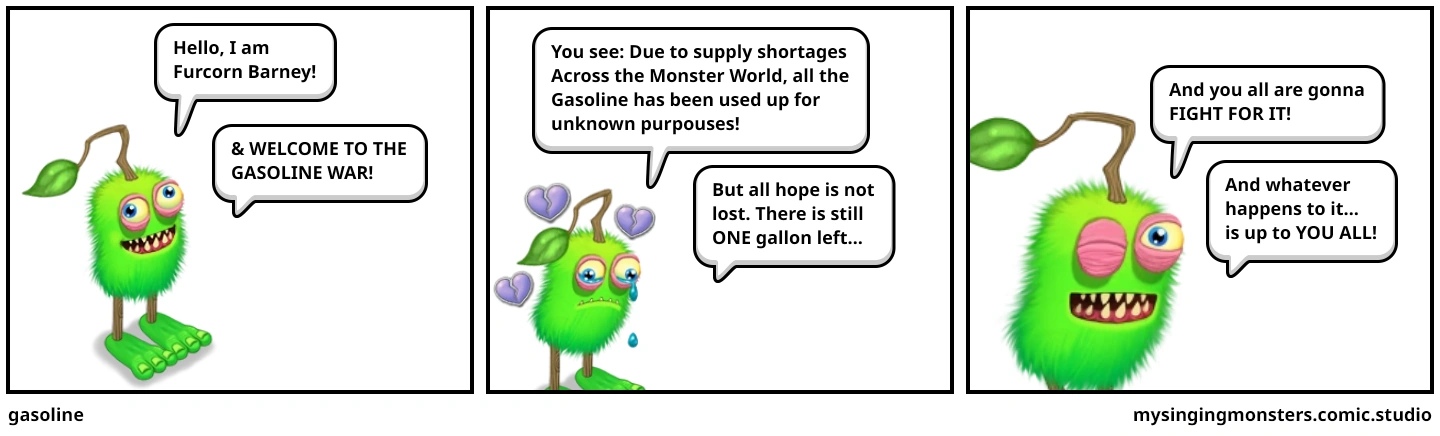 - The Gasoline War - | Fandom