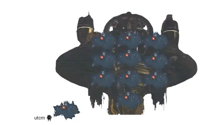 Approximate size of mothership compared to UTCM... | Fandom