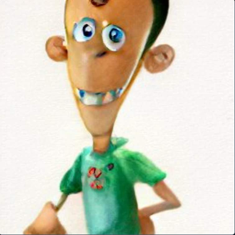 I made AI try to recreate the Jimmy Neutron Gang in a water-color ...