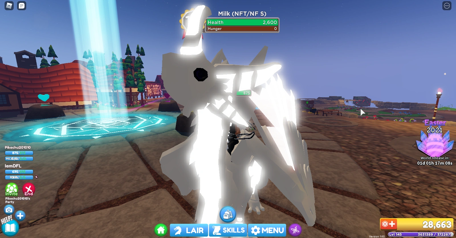 I made Milk lunaris element | Fandom