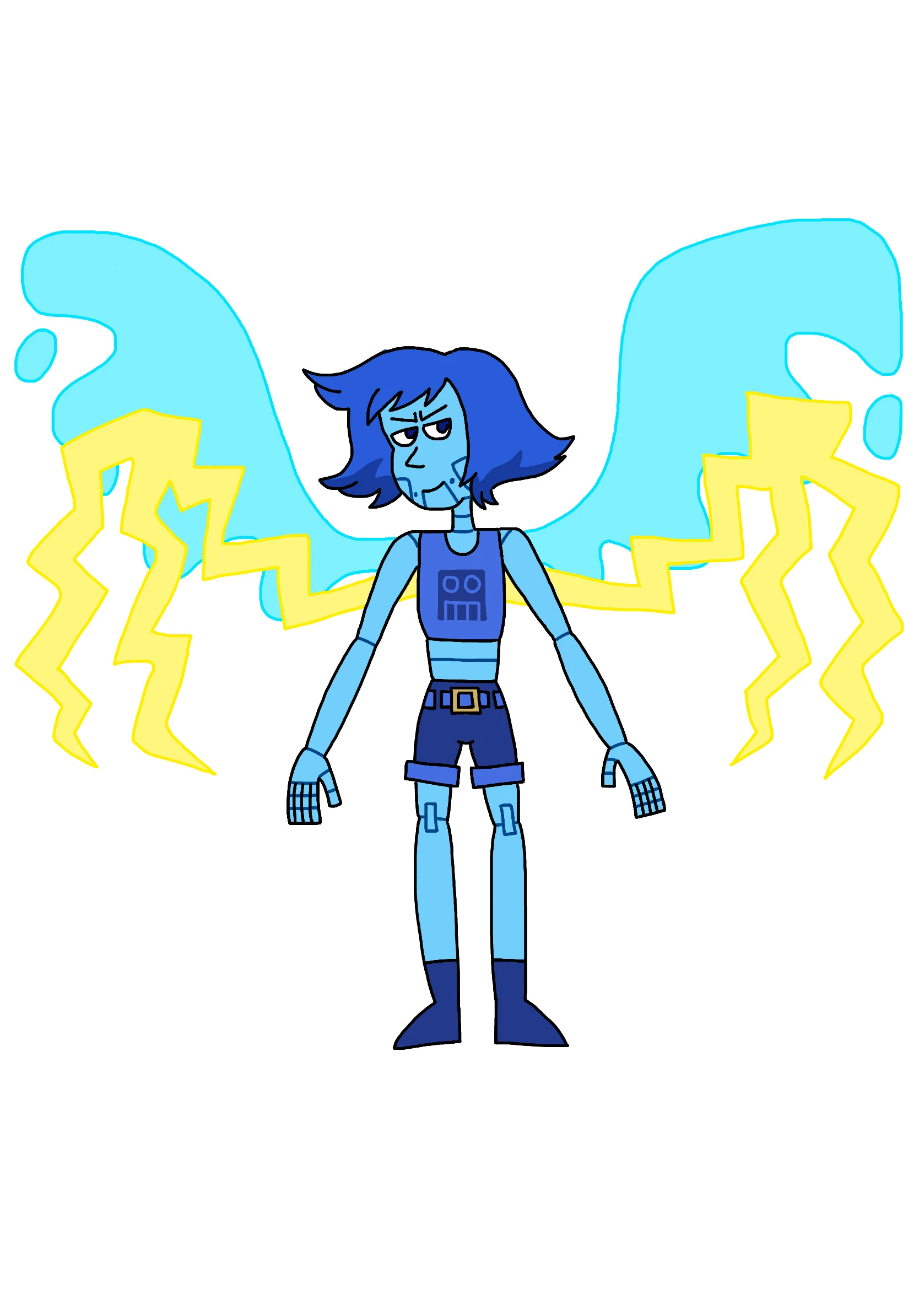 Steven Universe AU: Cyber Gem Lapis Lazuli | Fandom