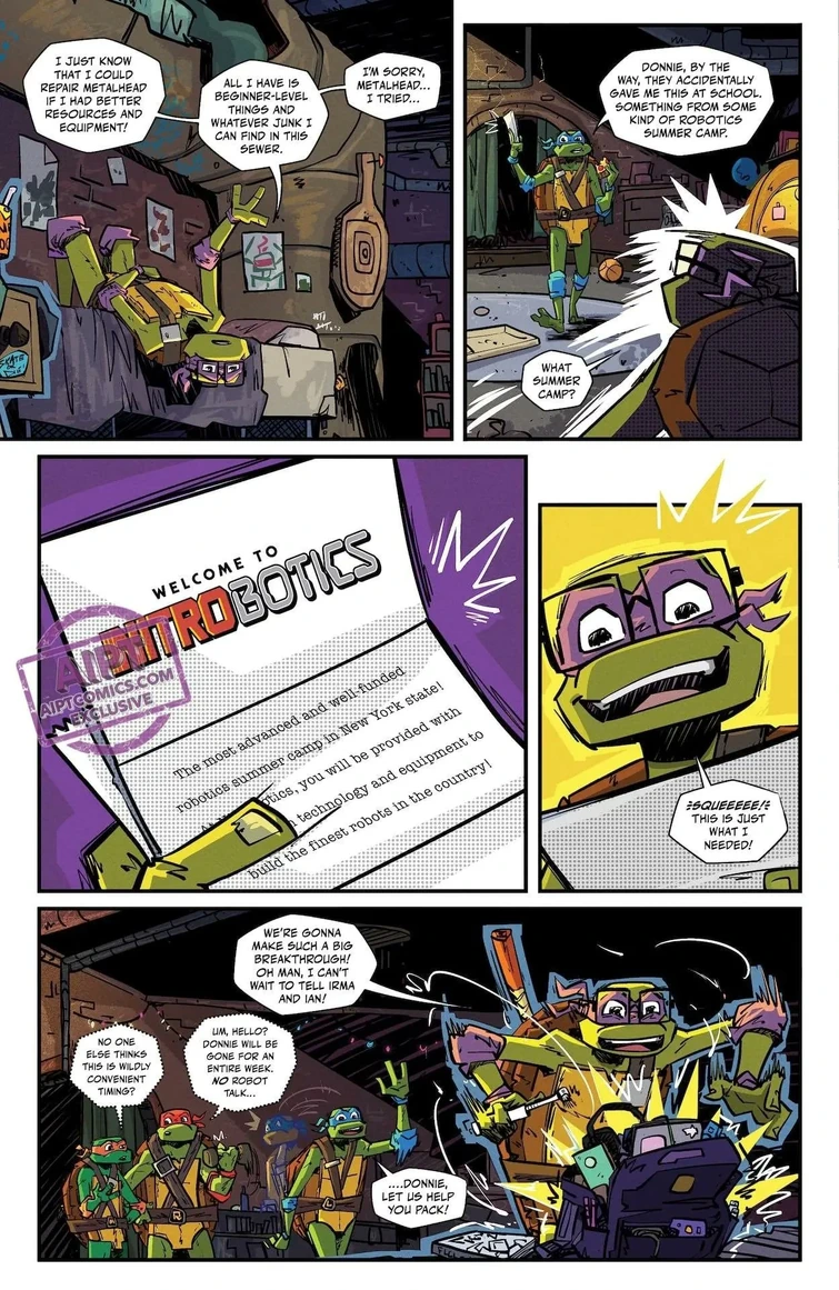 Irma and Fugitoid in Tales of the TMNT! | Fandom