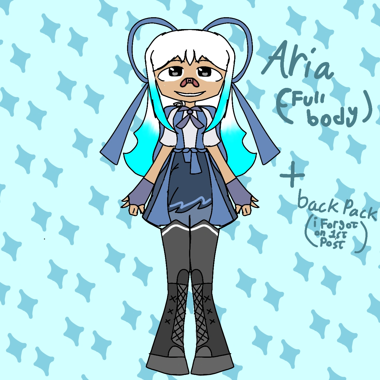 Aria's full body ! | Fandom
