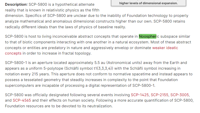 Avatar Fifth Starfish Upgrade (Final SCP Proposal From Me For a While ...