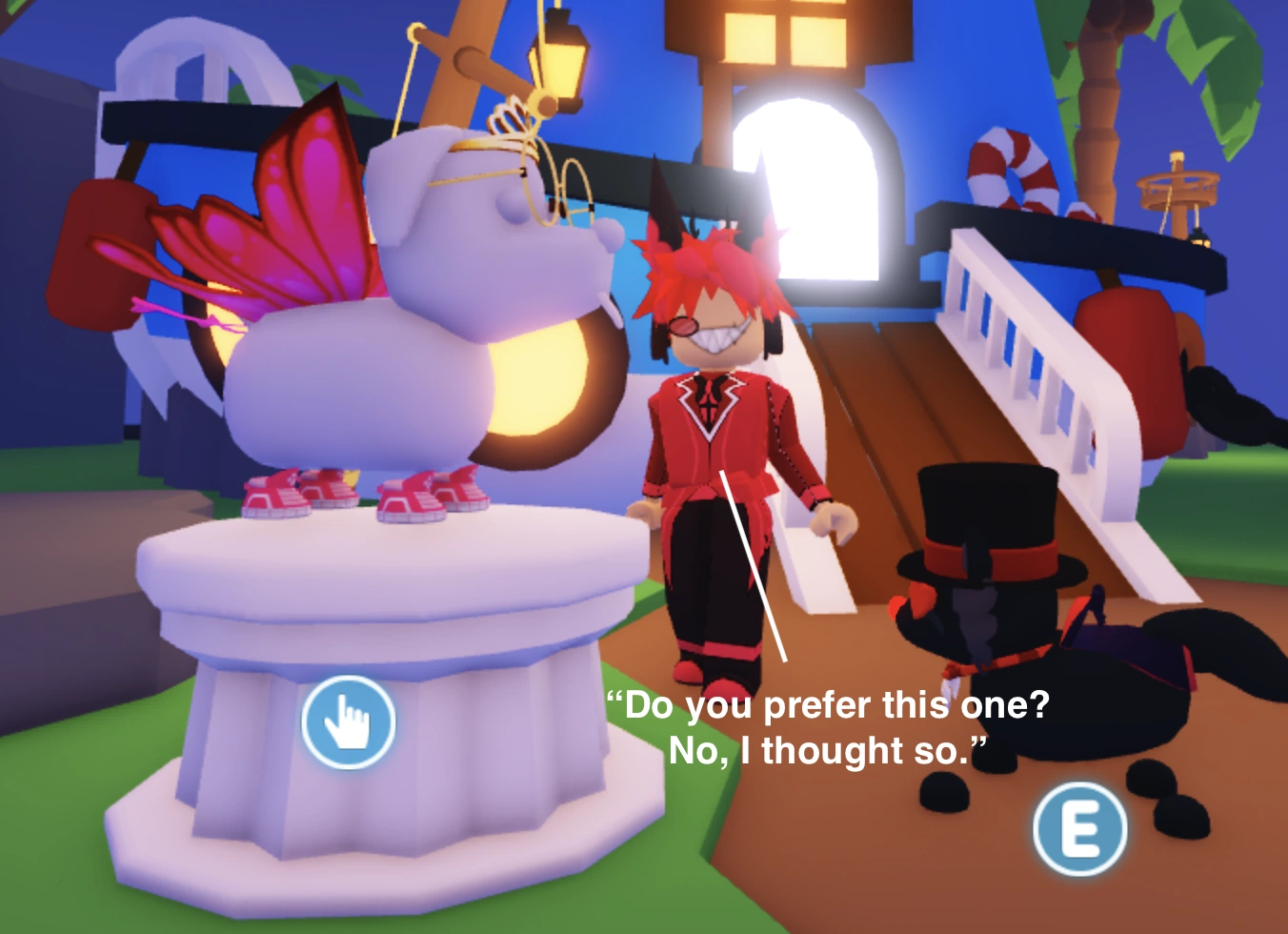 Alastor and his pet dog | Fandom