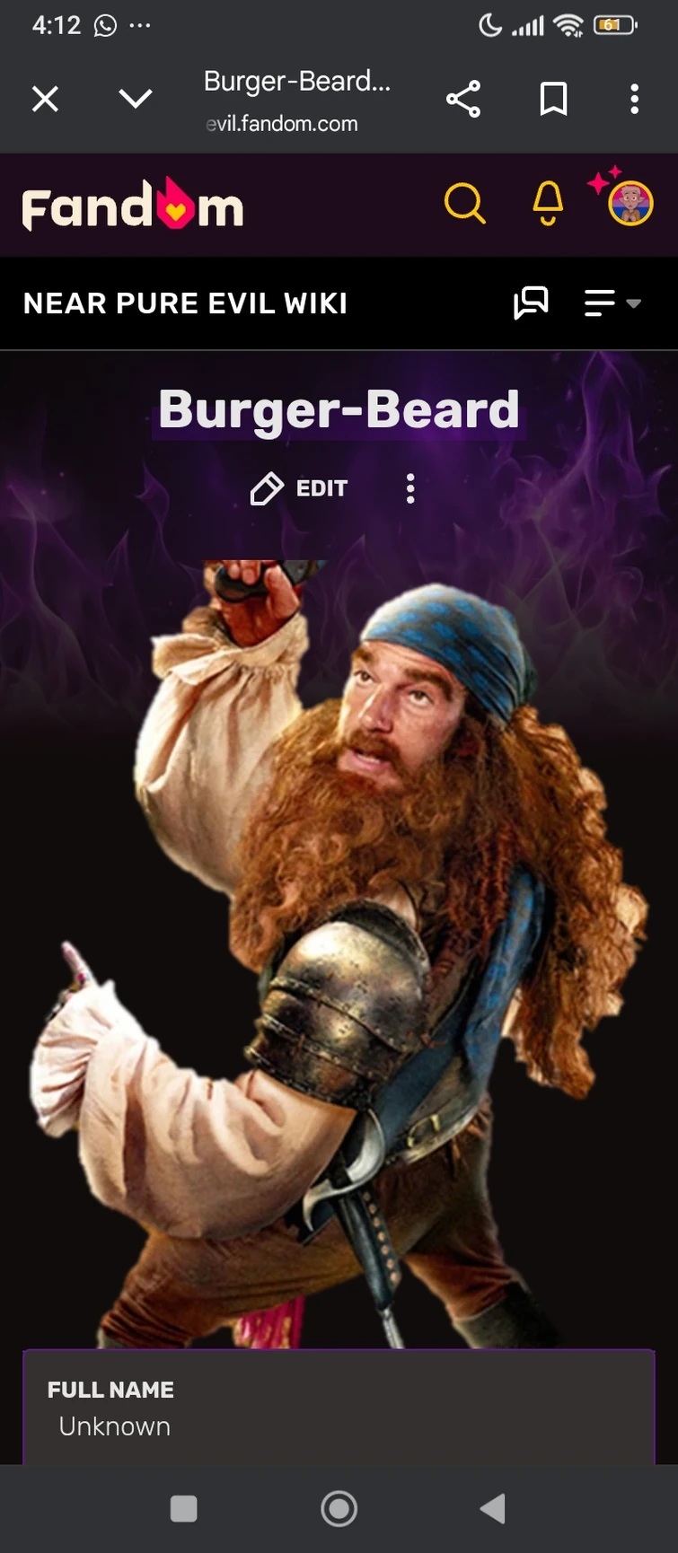 Why is Burger Beard here again? | Fandom