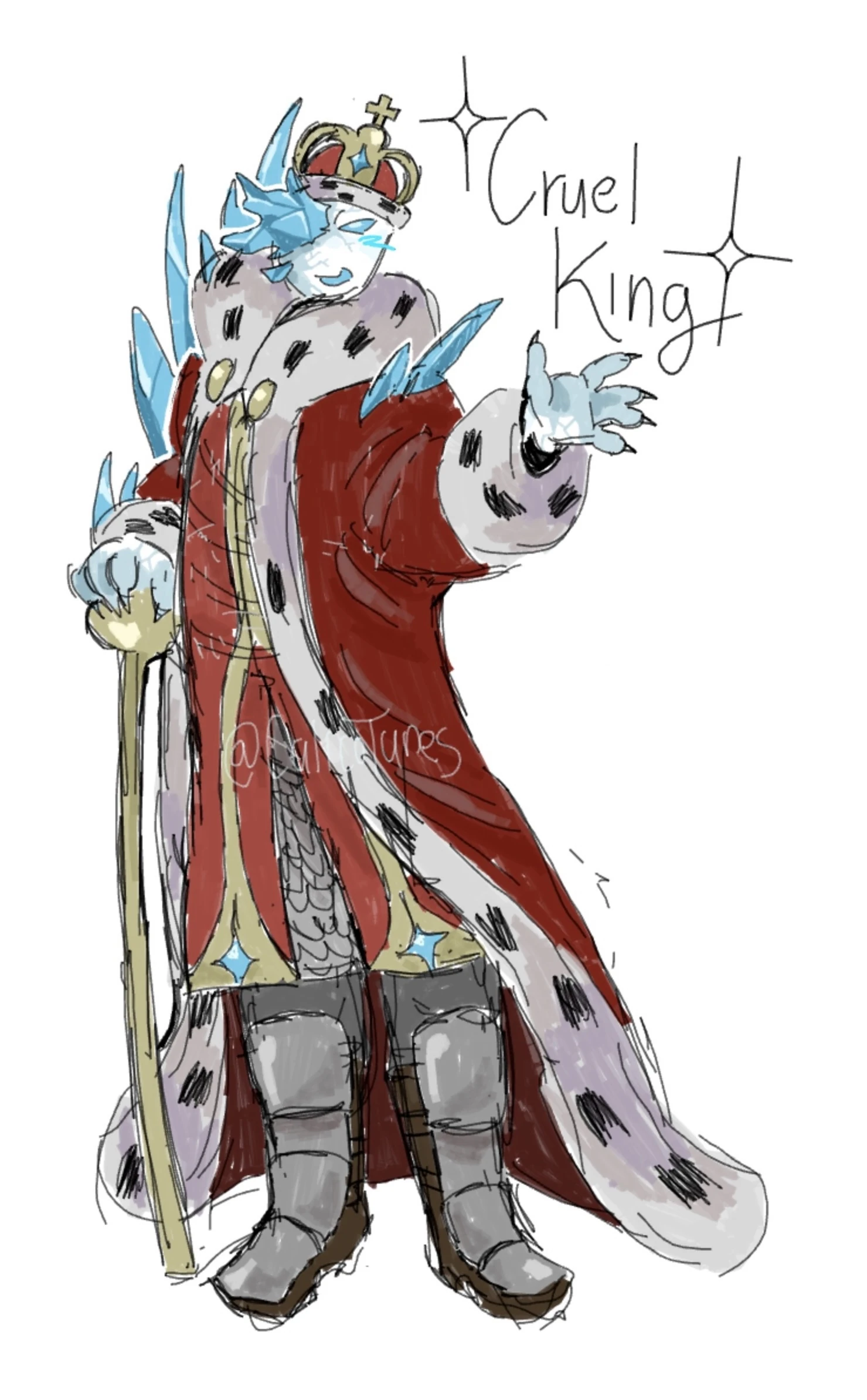 Cruel king fanart | Fandom