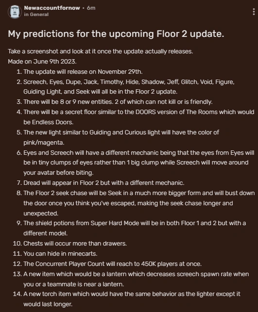 Floor 2 Predictions | Fandom