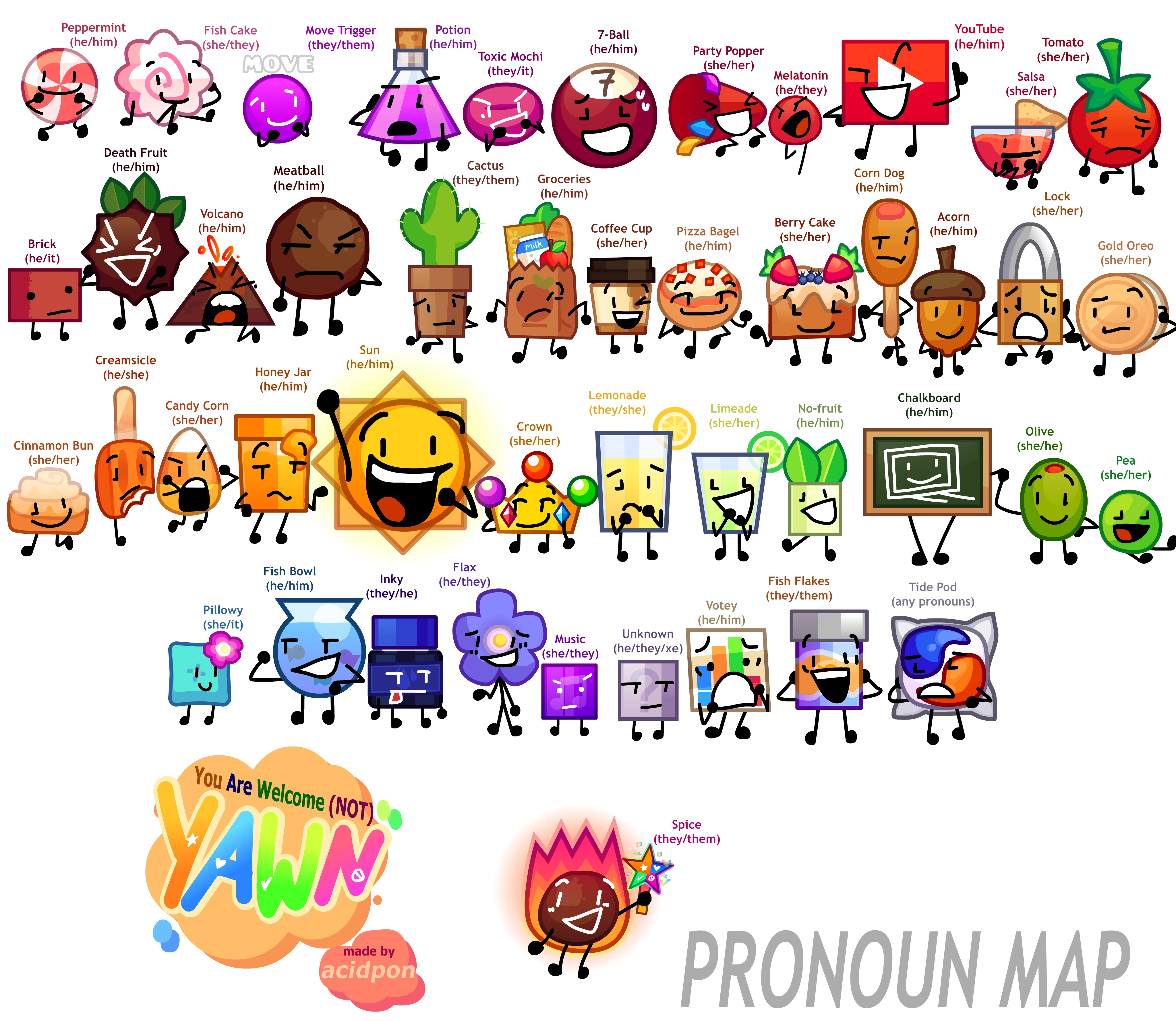 which one is your favorite in yawn | Fandom