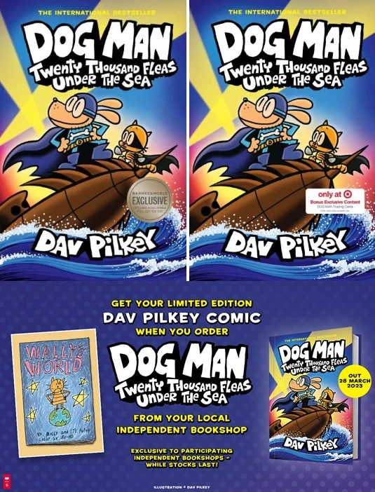 Dog Man: Twenty Thousand Fleas Under The Sea - Bonus Freebies | Fandom