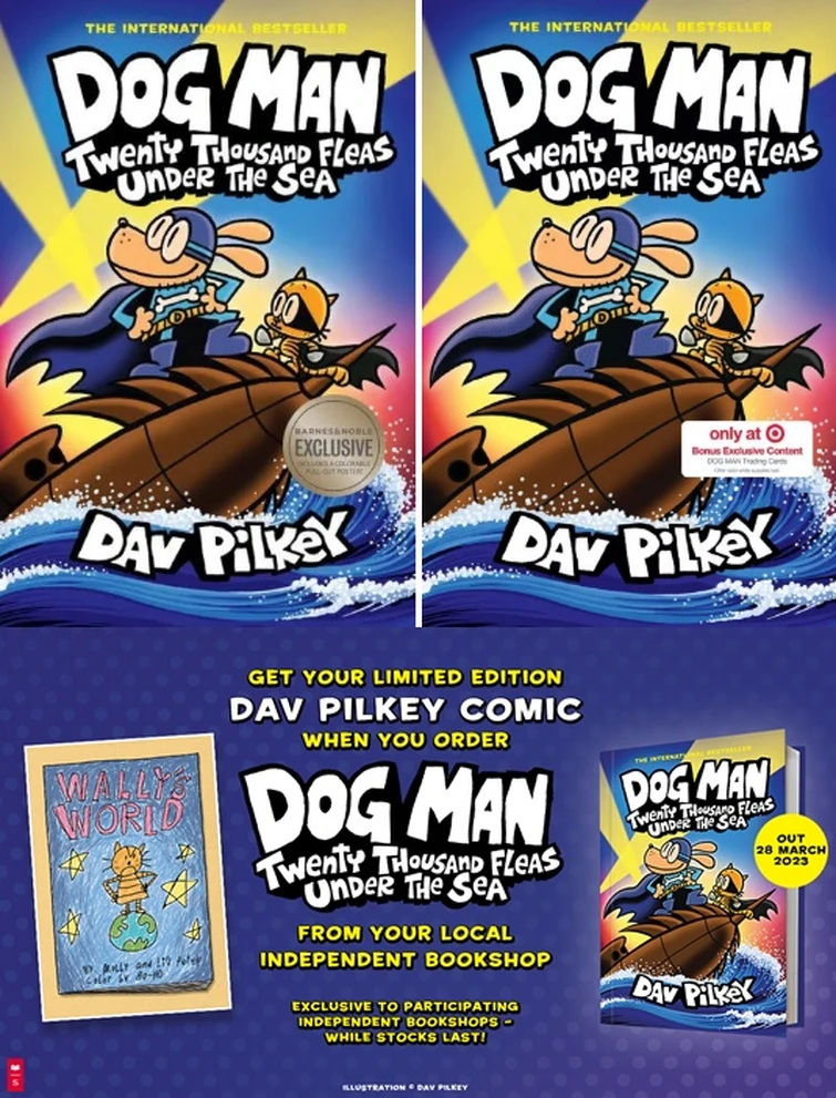 Dog Man: Twenty Thousand Fleas Under The Sea - Bonus Freebies | Fandom